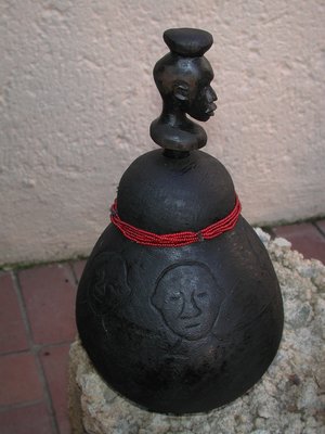 Billy Makhubela – Nhunguvani Carved Incised Muthi Bottle – Natalie Knight