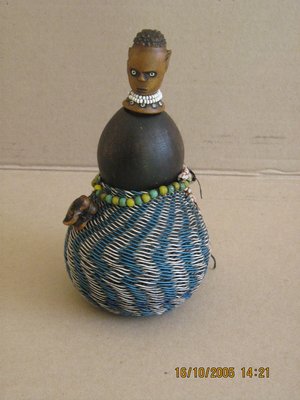 Masingita Baloyi – Nhunguvani (Blue and White) – Natalie Knight